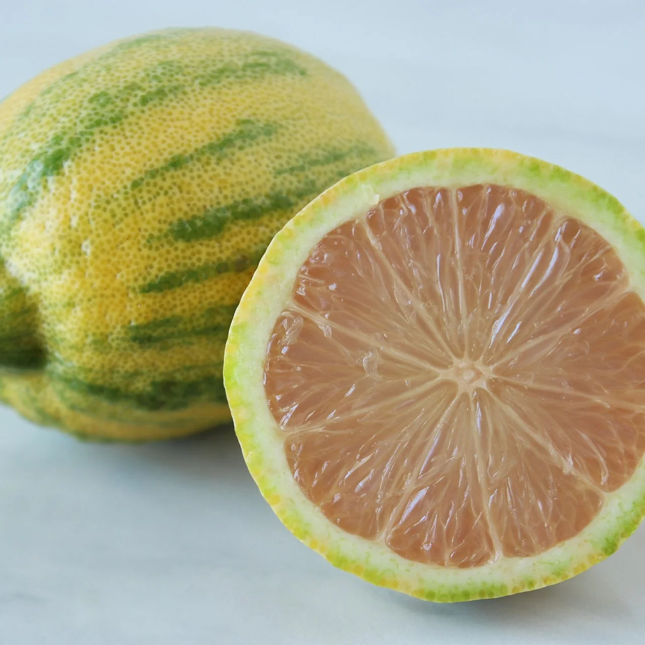 pink lemon slice