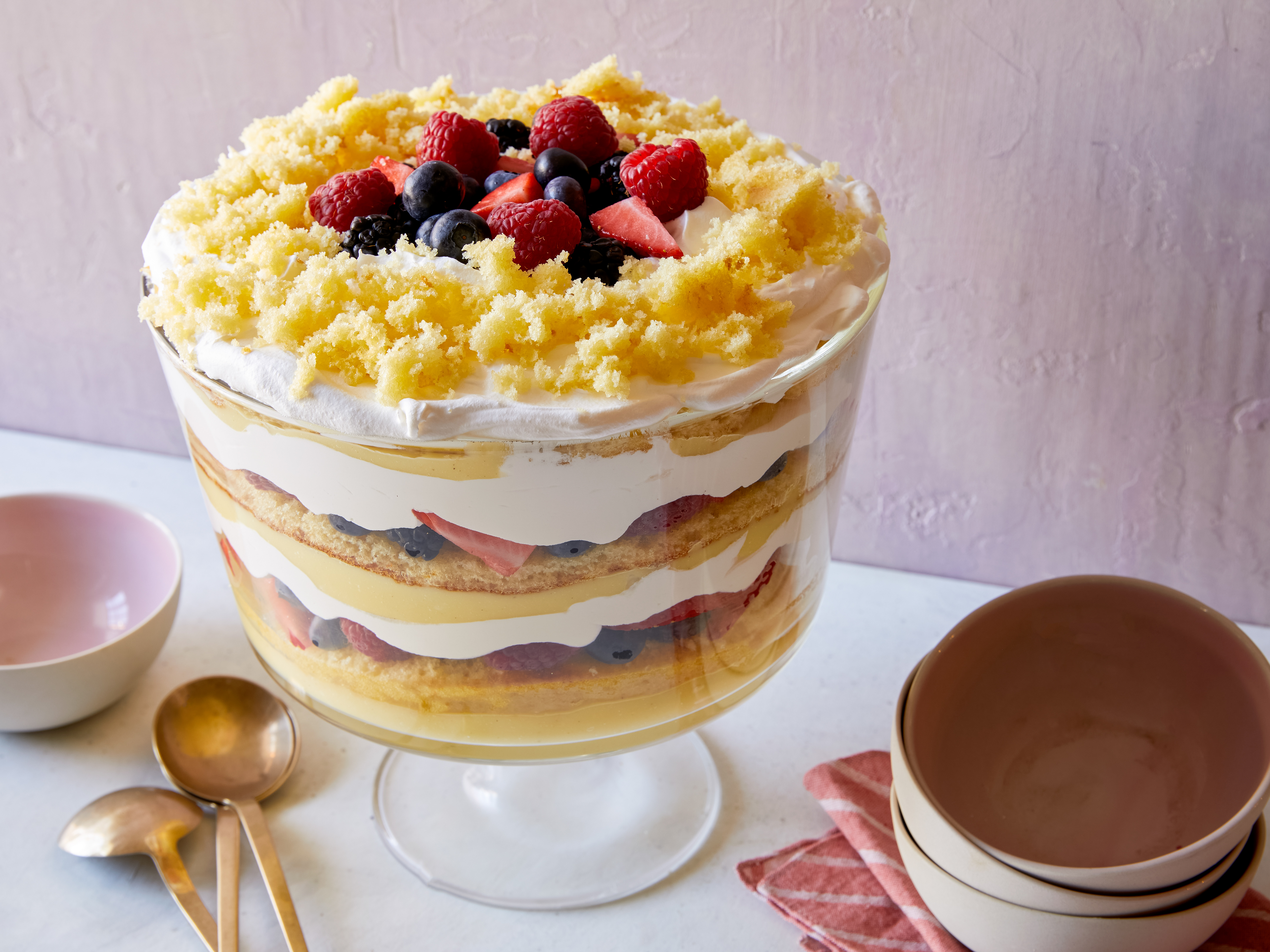 Sheet Pan Trifle Recipe - Chef's Resource Recipes