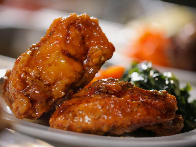 Yam Fried Chicken Recipe | Food Network