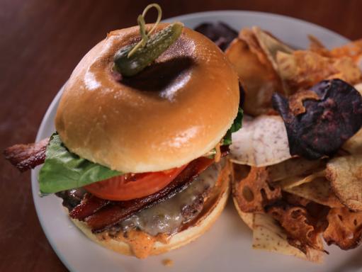 Peanut Butter Burger Recipe | Food Network