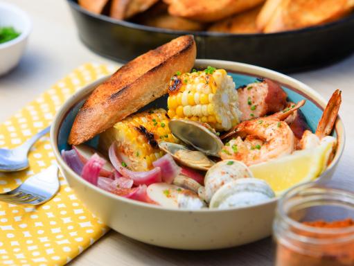 Grilled Clambake Dinner Recipe | Food Network Kitchen | Food Network