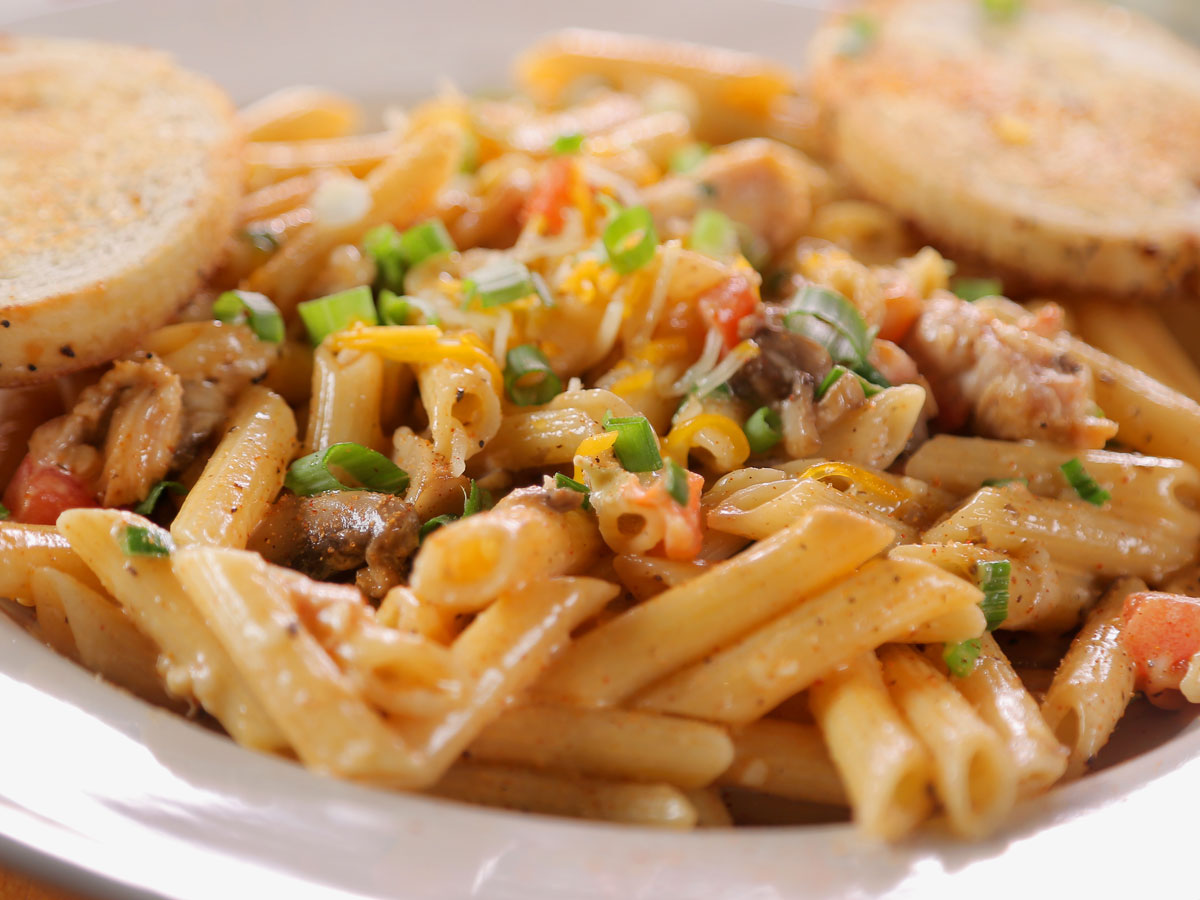 Blackened Chicken Pasta Recipe - Chef's Resource Recipes