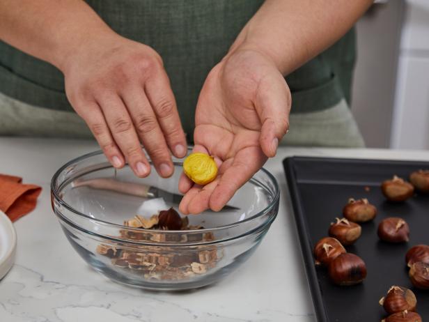 How to Roast and Peel Chestnuts the Easy Way | Cooking School | Food ...