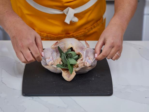How to Truss a Chicken: Easy Two-Step Method | Cooking School | Food ...
