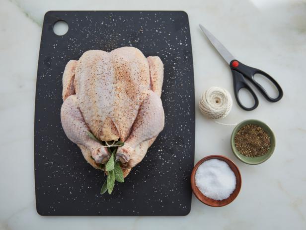 How to Truss a Chicken: Easy Two-Step Method | Cooking School | Food ...