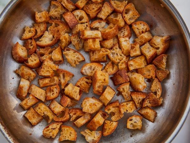 How to Make Easy Homemade Croutons | Cooking School | Food Network