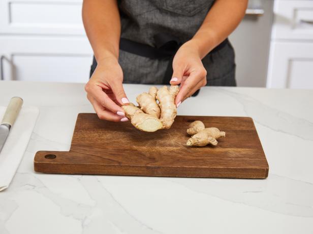 How to Peel Ginger | Food Network | Cooking School | Food Network