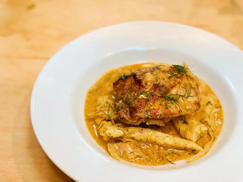 Pap's Chicken Paprikash Recipe | Michael Symon | Food Network