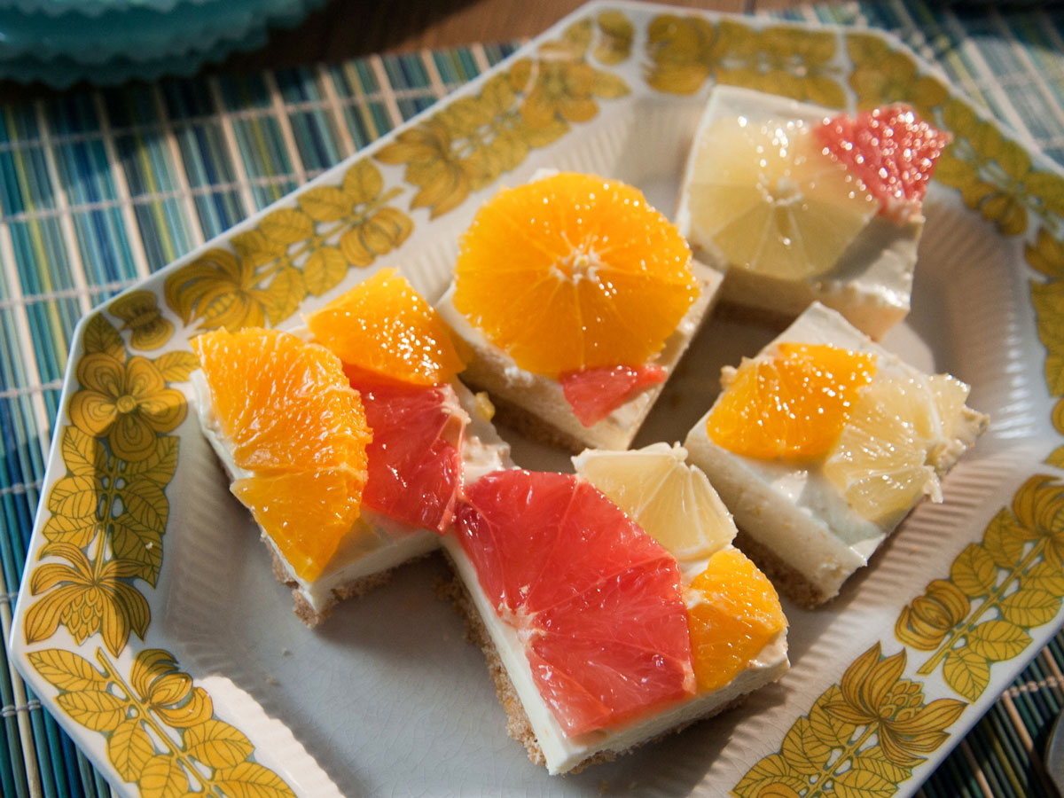 Florida Citrus Bars Recipe - Chef's Resource Recipes