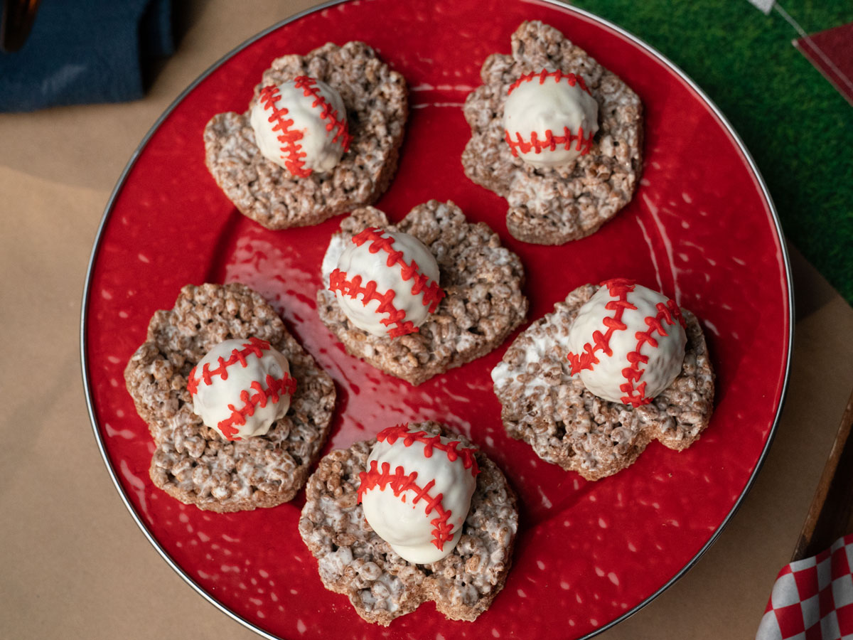 Crispy Rice Baseball Treats Recipe - Chef's Resource Recipes