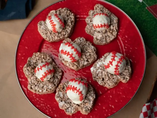 Crispy Rice Baseball Treats Recipe - Chef's Resource Recipes