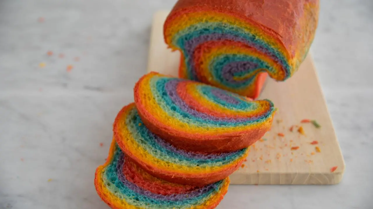 Rainbow Brioche Recipe | Food Network Kitchen | Food Network