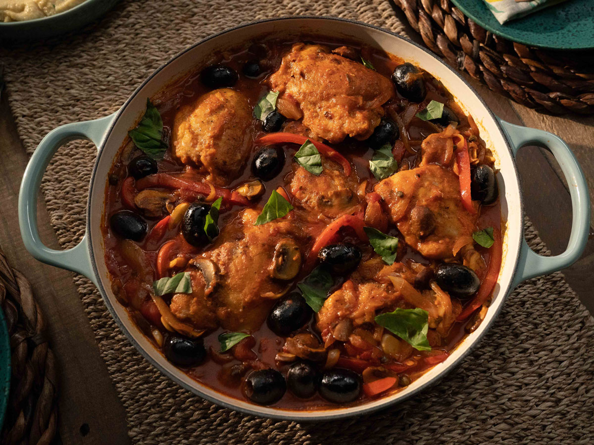 Mom's Chicken Cacciatore Recipe - Chef's Resource Recipes