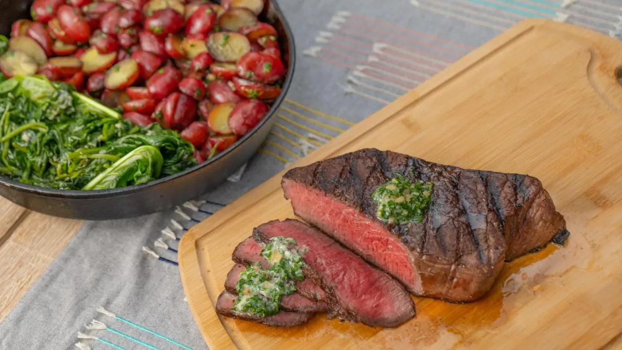 Steakhouse Dinner on the Grill Recipe | Food Network Kitchen | Food Network