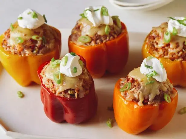 Slow Cooker Stuffed Peppers