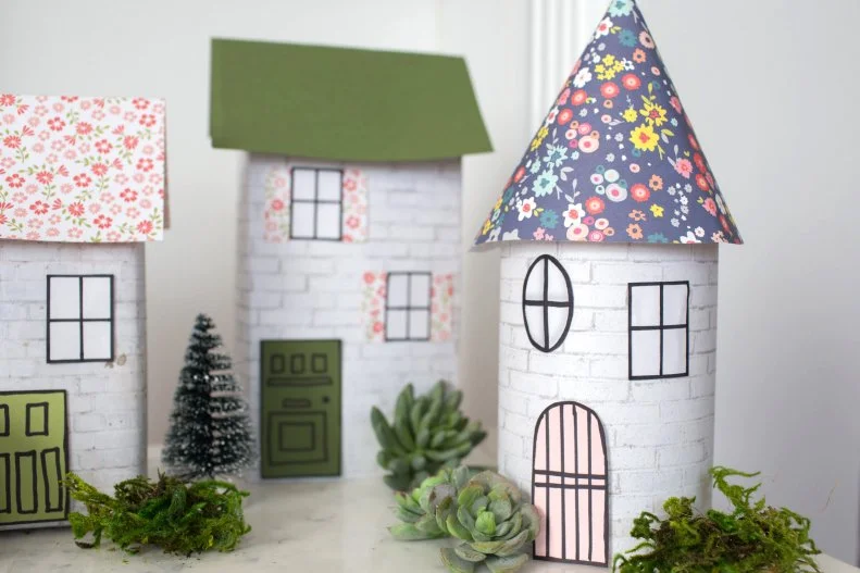 How to Build a Play Village from Food Cartons | Food Network