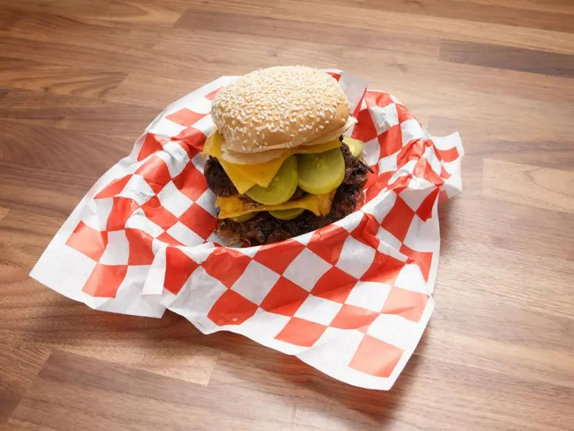 Double Cheeseburger Recipe | Anne Burrell | Food Network