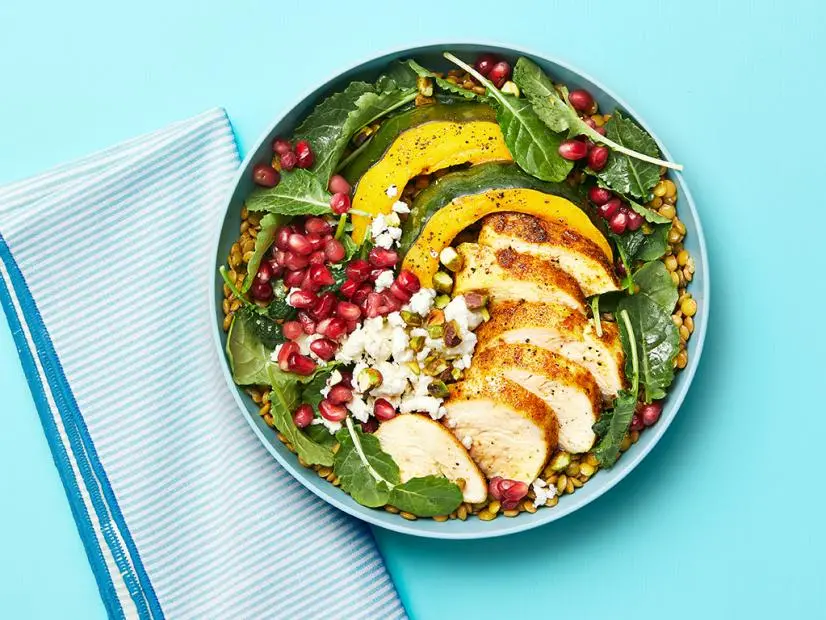 Spiced Chicken and Kale Bowls Recipe | Food Network Kitchen | Food Network