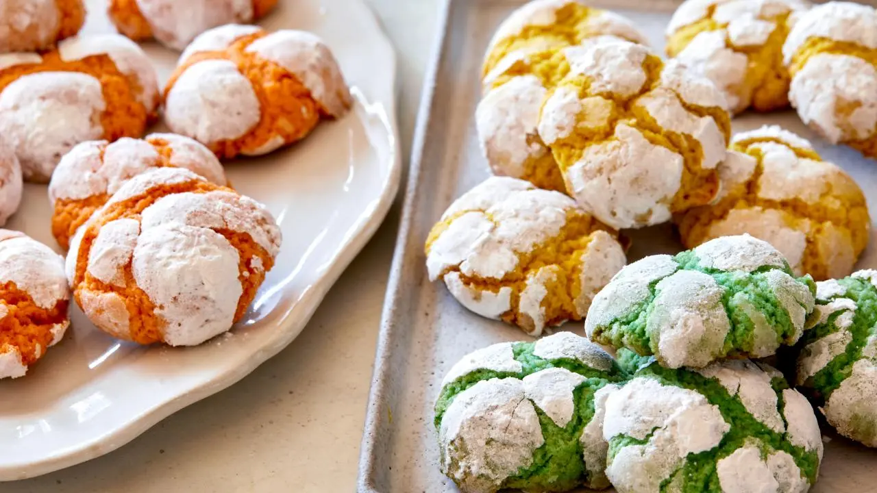Citrus Crinkle Cookies Recipe | Food Network Kitchen | Food Network