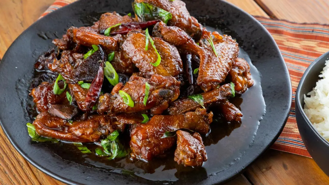 Three Cup Chicken Recipe | Jet Tila | Food Network