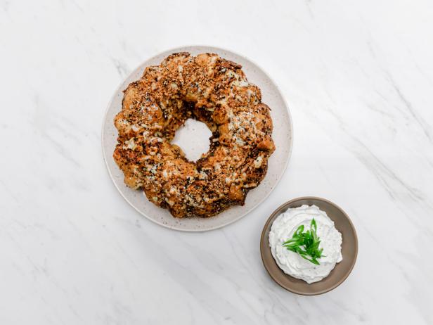 Everything Bagel Seasoning Brioche Monkey Bread Recipe | Food Network