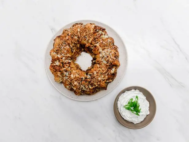 Everything Bagel Seasoning Brioche Monkey Bread Recipe | Food Network