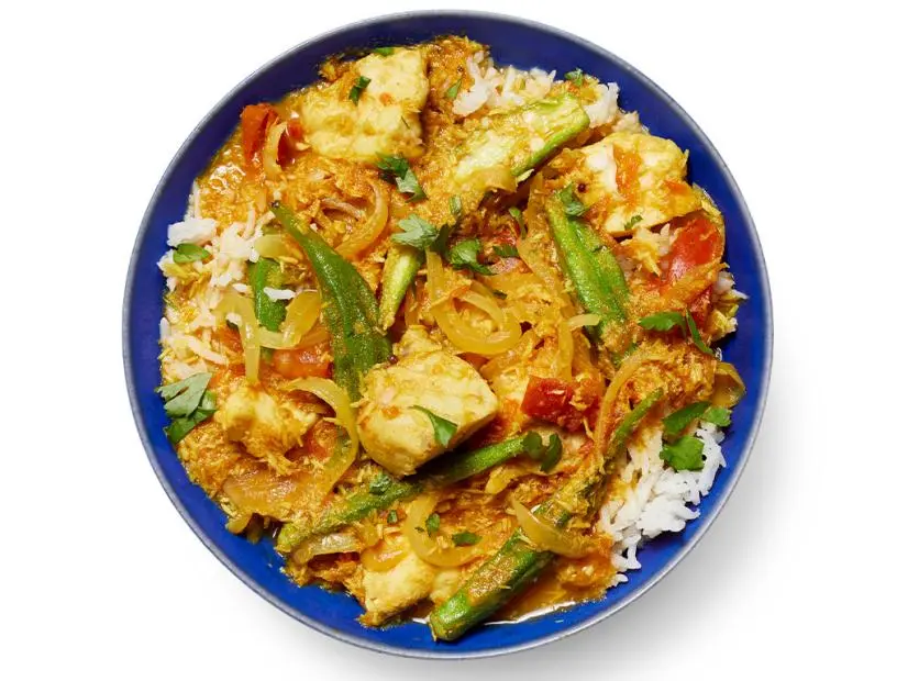 Fish Curry with Okra Recipe | Food Network Kitchen | Food Network