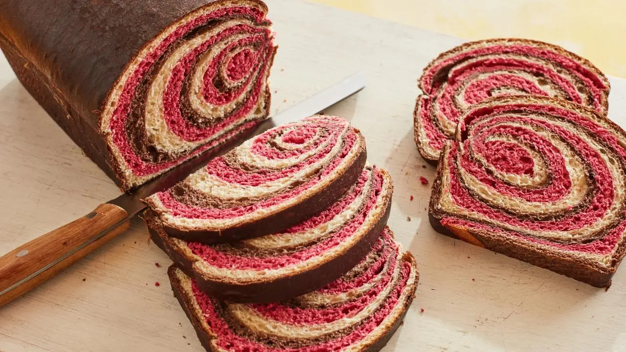 Neapolitan Swirl Bread Recipe | Food Network Kitchen | Food Network