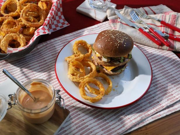 Double Patty Veggie Burger Recipe | Kardea Brown | Food Network