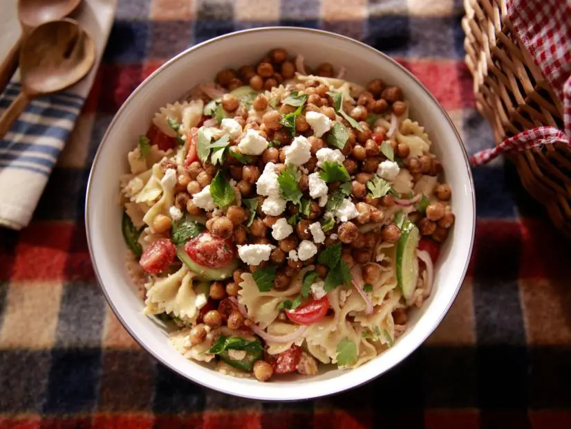 Falafel-y Farfalle Recipe | Molly Yeh | Food Network