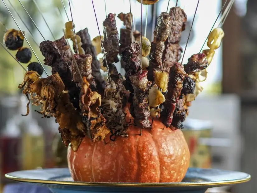 Street Meat Japanese Binchotan Edition Recipe | Food Network