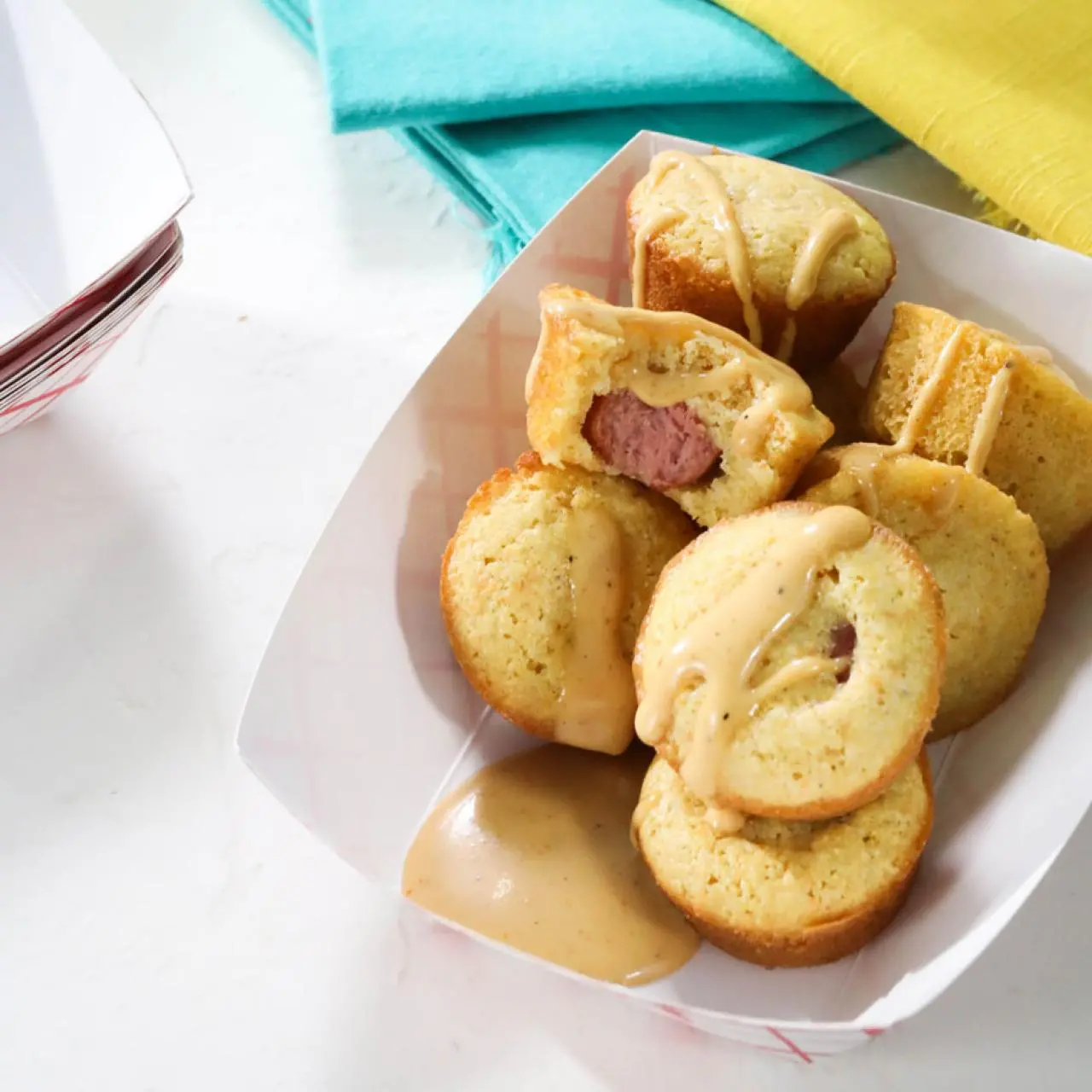 corn dog muffins