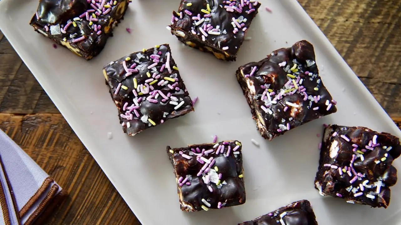 Rocky Road Fudge Recipe | Molly Yeh | Food Network