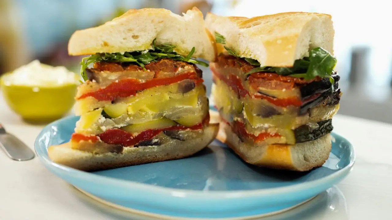Ratatouille Sandwich Recipe | Jeff Mauro | Food Network