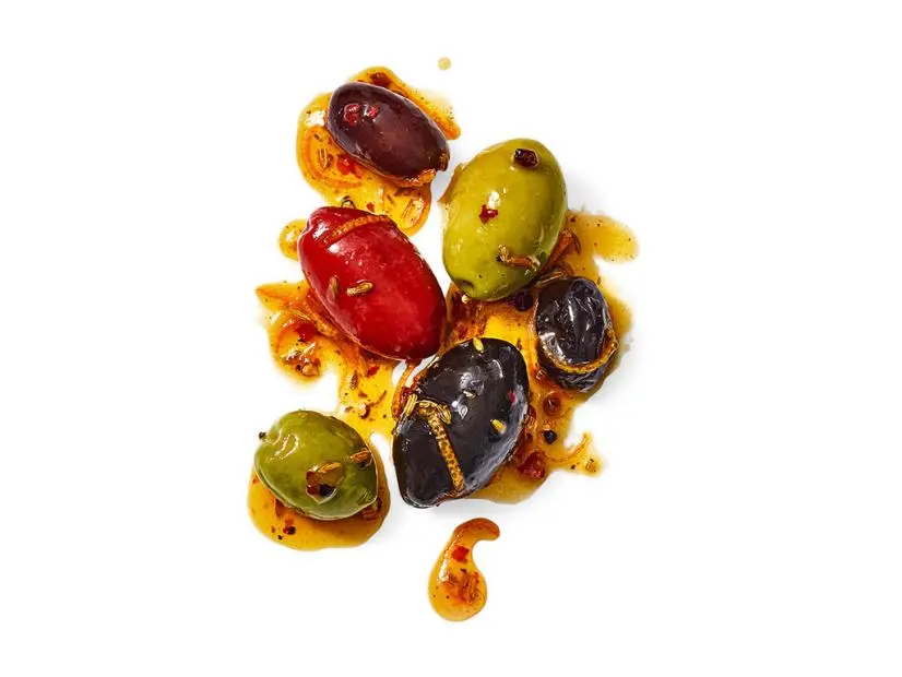 Hot Honey Olives Recipe | Food Network Kitchen | Food Network