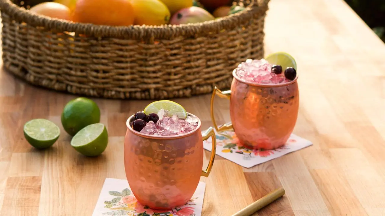 Cherry Lime Mule Recipe | Valerie Bertinelli | Food Network