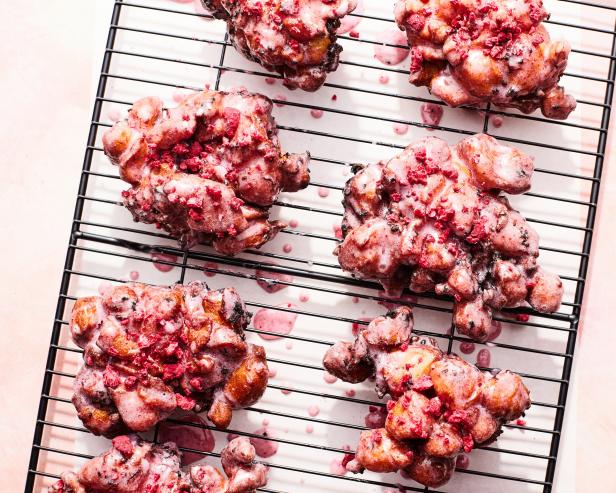 Raspberry Fritters Recipe | Food Network