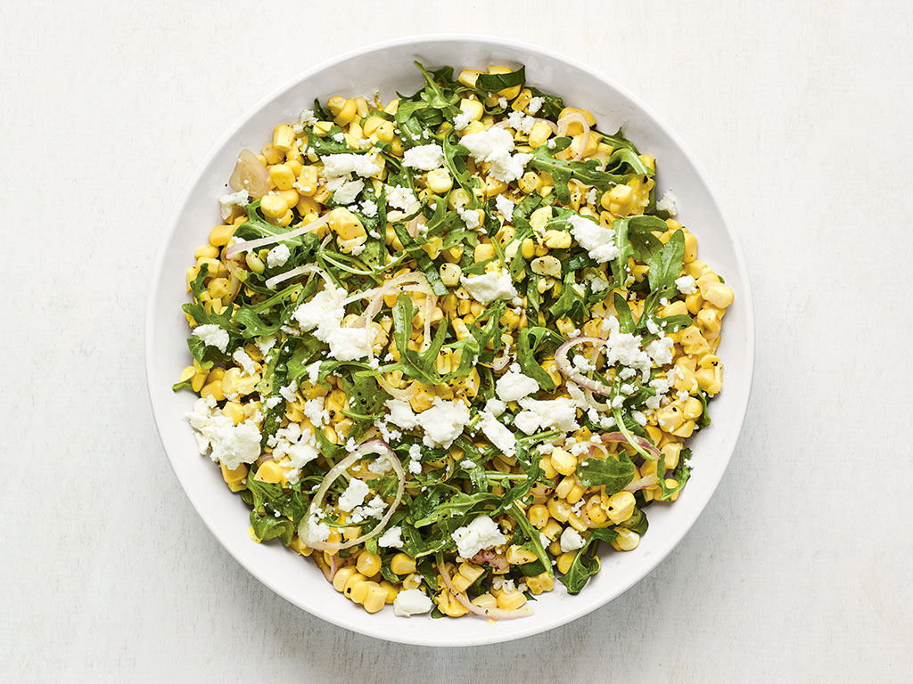 Corn Salad with Goat Cheese Recipe - Chef's Resource Recipes
