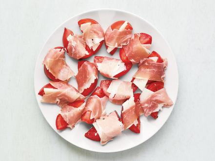 Serrano Ham–Wrapped Tomatoes Recipe | Food Network Kitchen | Food Network
