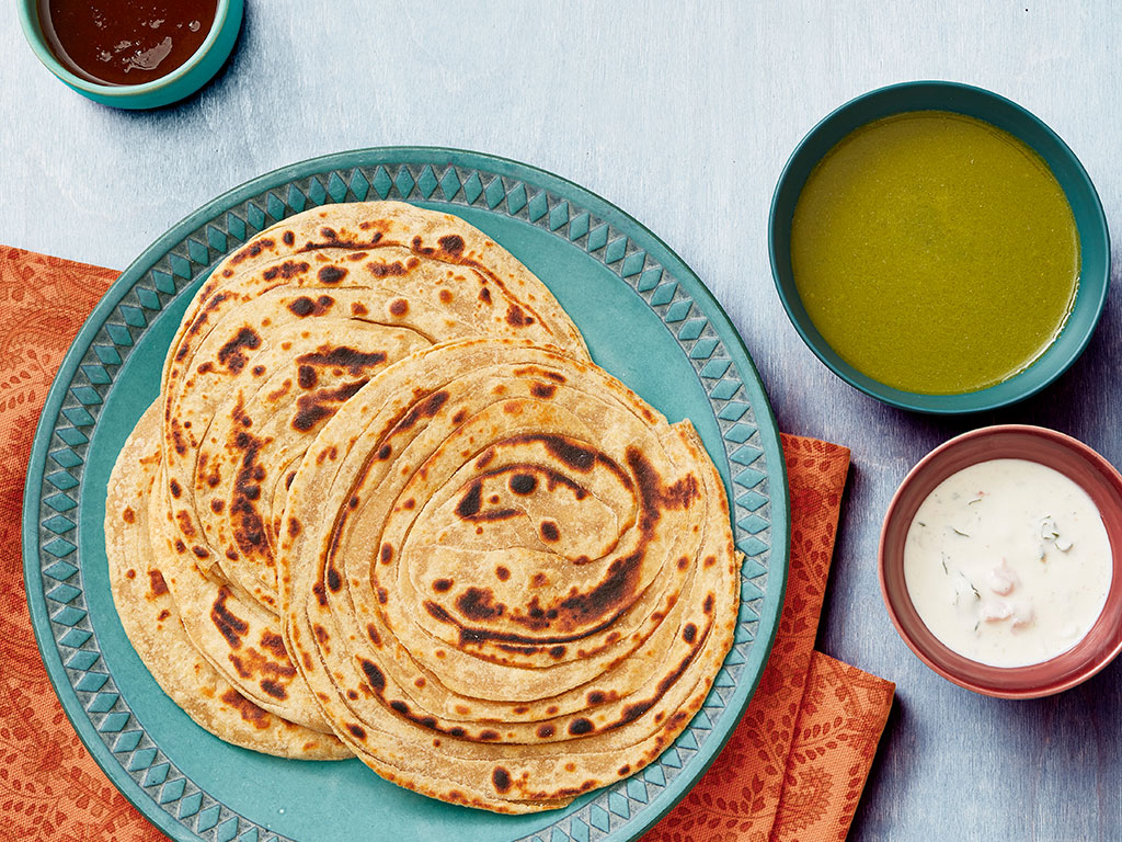 Lachha Parathas Recipe - Chef's Resource Recipes