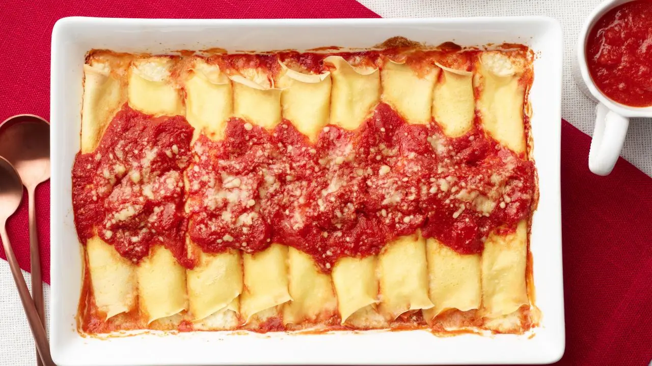 Homemade Crepe-Style Manicotti Recipe | Food Network Kitchen | Food Network