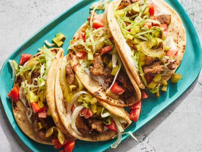 Sheet Pan Chicken Shawarma Recipe | Food Network Kitchen | Food Network