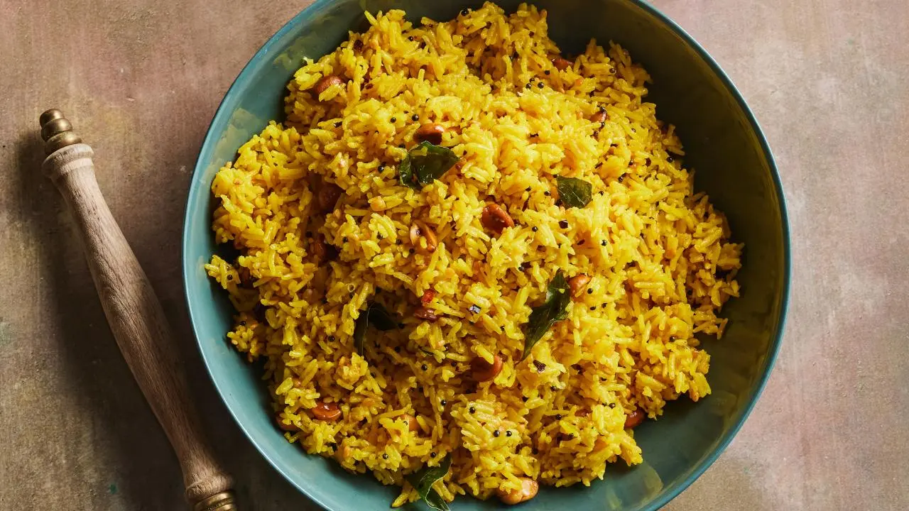 how to make indian sweet yellow rice