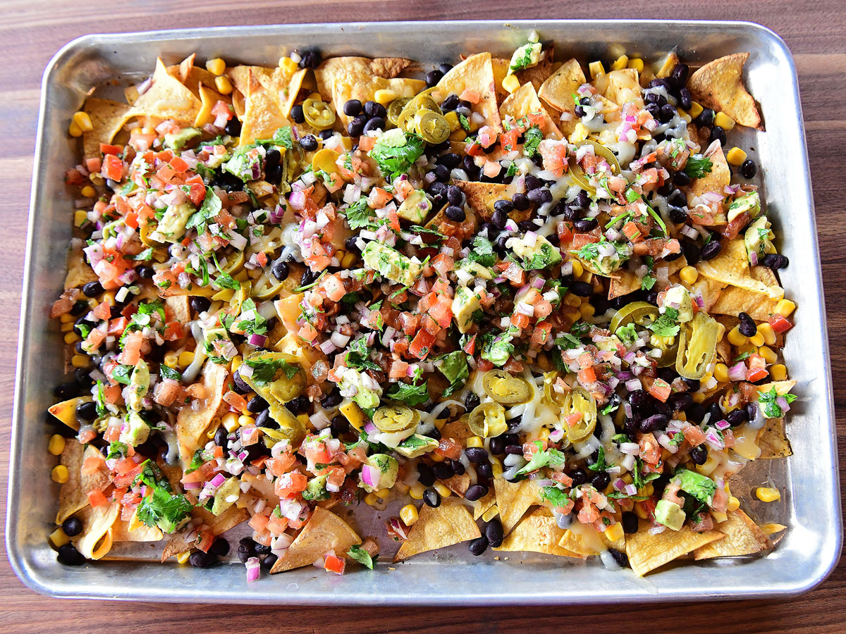 Lightened-Up Nachos Recipe - Chef's Resource Recipes
