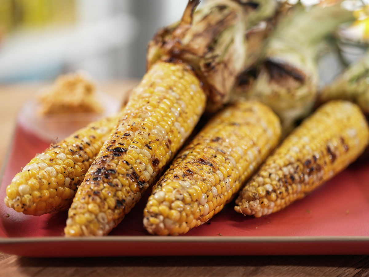 Sunny's Grilled Corn with Cajun Trinity Butter Recipe - Chef's Resource ...