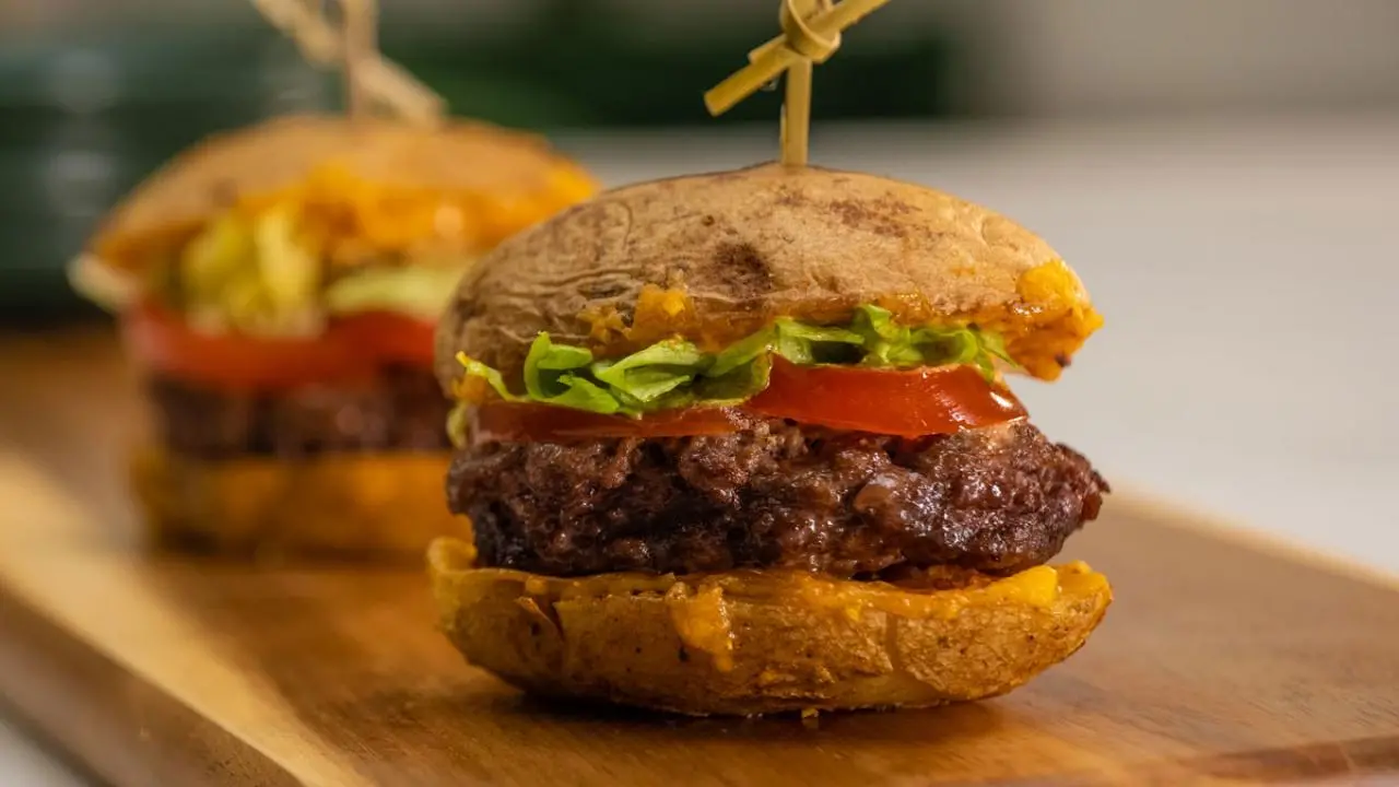 Loaded Potato Skin Sliders Recipe | Food Network Kitchen | Food Network