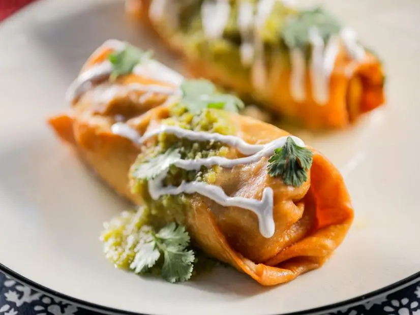 Fajita Chimichangas Recipe | Justin Warner | Food Network