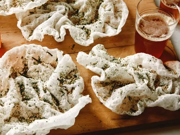 Fried Rice Paper with Furikake Recipe | Food Network Kitchen | Food Network