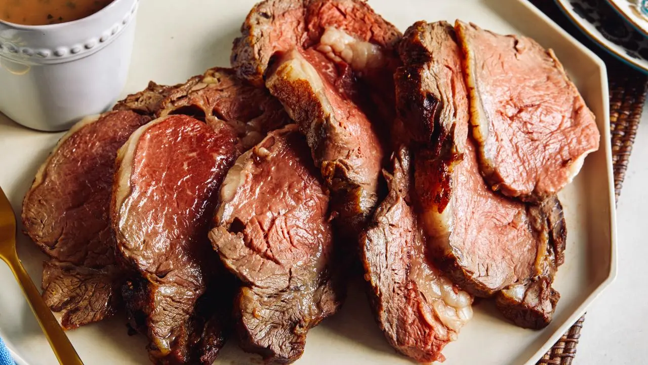 Reverse-Seared Instant Pot Prime Rib and Gravy Recipe | Food Network ...