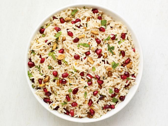 Pomegranate Rice Recipe | Food Network Kitchen | Food Network